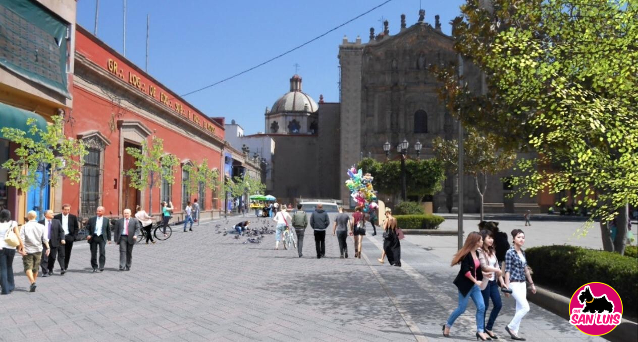 HARÁN PEATONALES 7 CALLES DEL CENTRO HISTÓRICO DE SLP - El Candidato MX