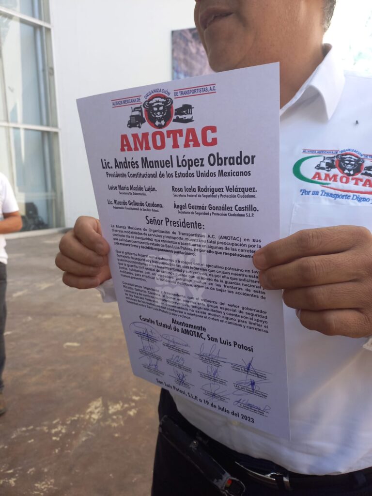 PIDE AMOTAC QUE DIVISIÓN DE CAMINOS TENGA MAYOR PRESENCIA EN CARRETERAS ...