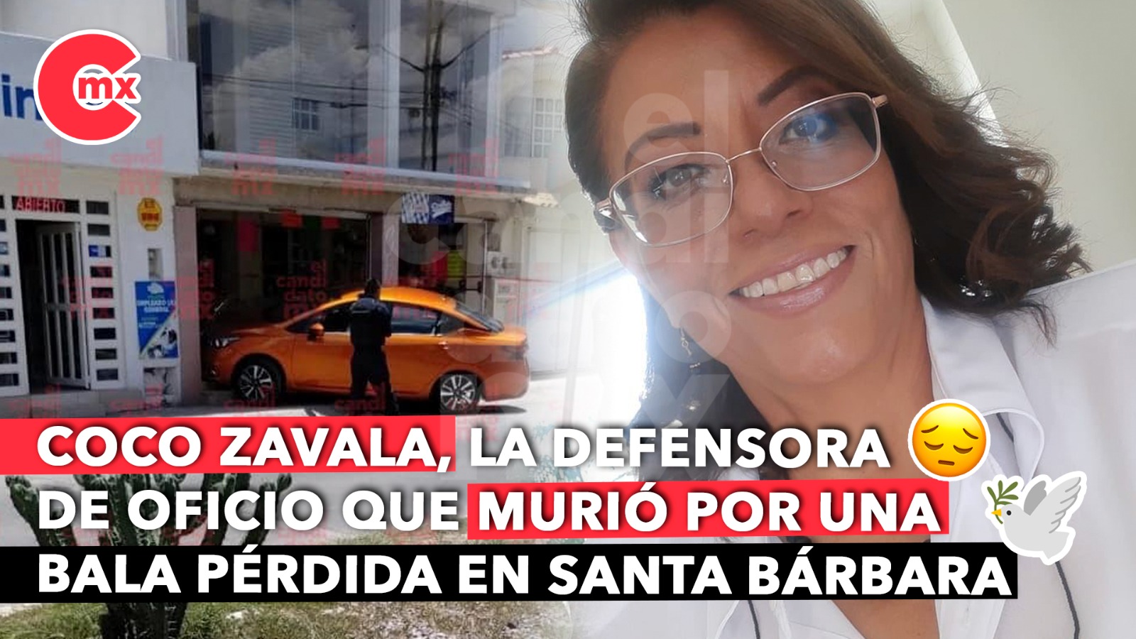 COCO ZAVALA, LA DESENSORA DE OFICIO QUE MURIÓ POR UNA BALA PÉRDIDA EN ...